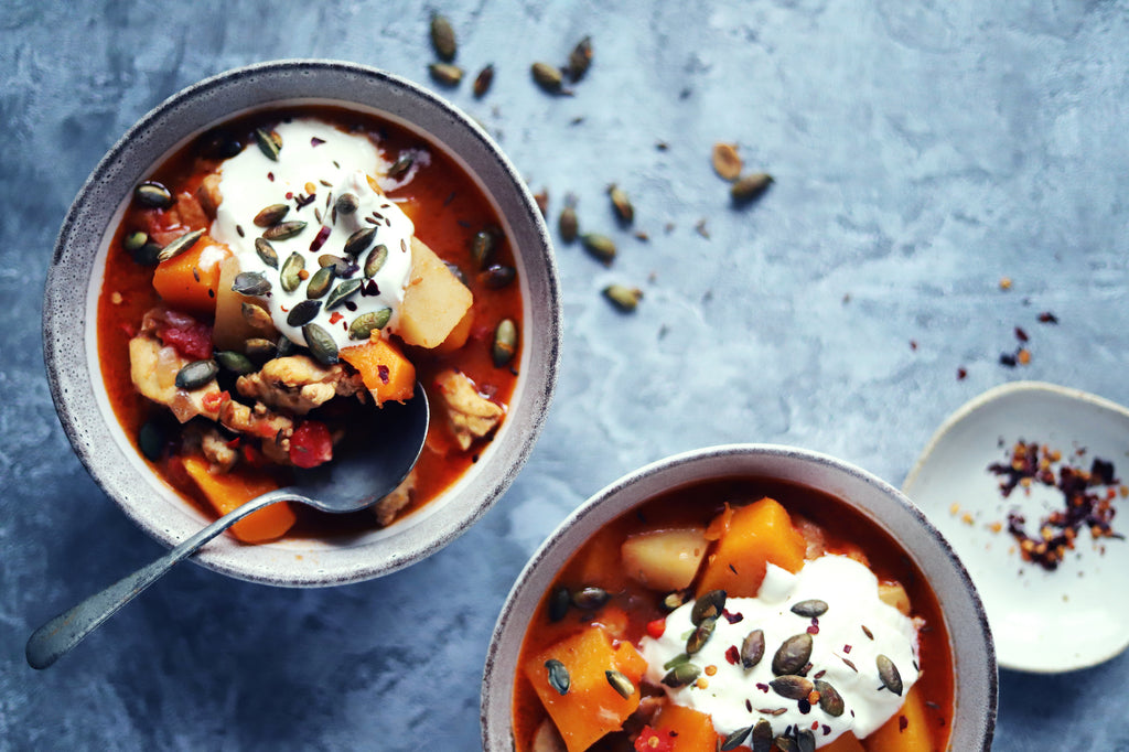 Autumn Spiced Chicken & Squash Chilli – Black Velvet Styling Ltd